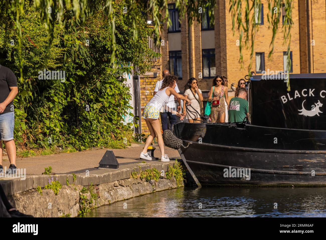 City Road Lock Regent's Canal London Stock Photo - Alamy
