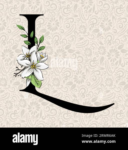 Alphabet Letter L, Alphabet Letter Design, Alphabet Letter illustration ...