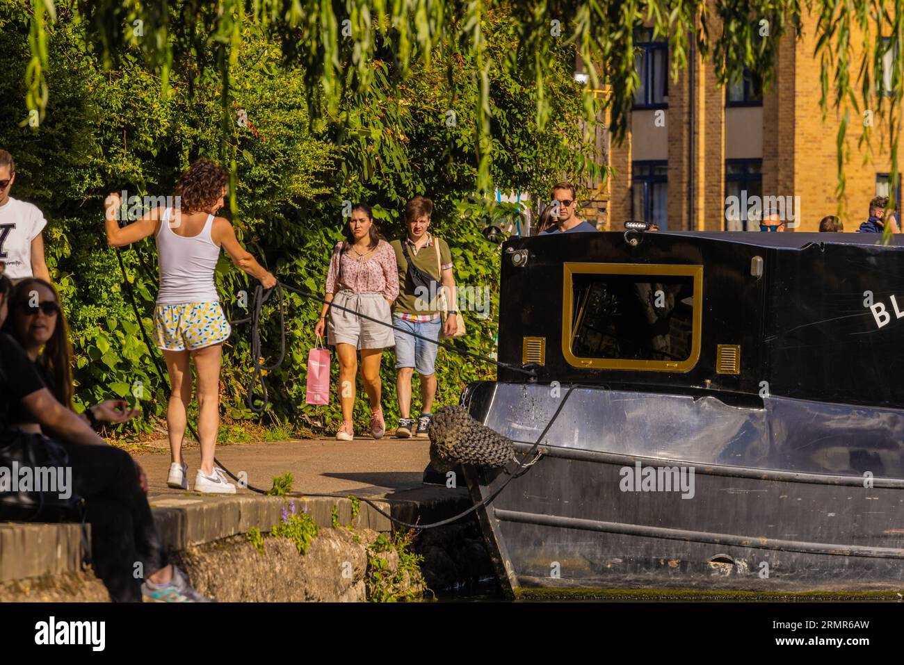 City Road Lock Regent's Canal London Stock Photo - Alamy