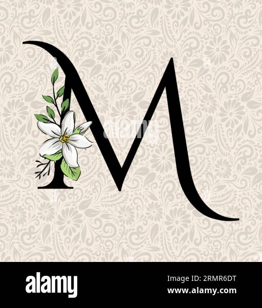 Alphabet Letter M, Alphabet Letter Design, Alphabet Letter illustration ...