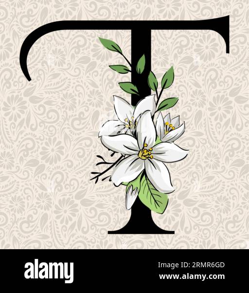 Alphabet Letter T, Alphabet Letter Design, Alphabet Letter illustration ...