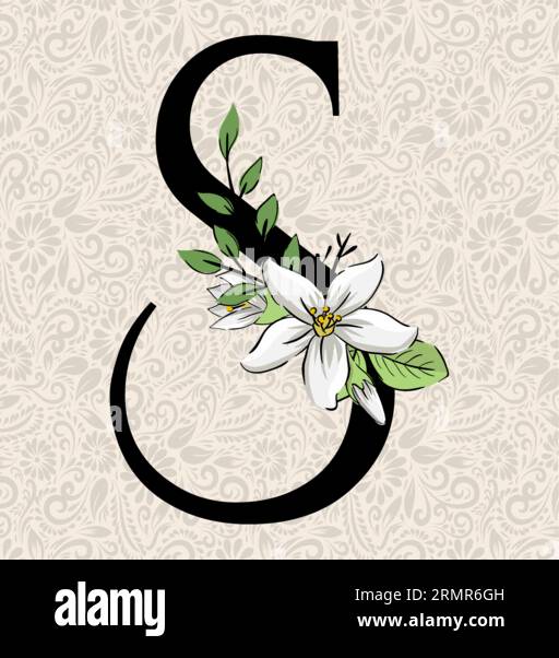 Alphabet Letter S, Alphabet Letter Design, Alphabet Letter illustration ...