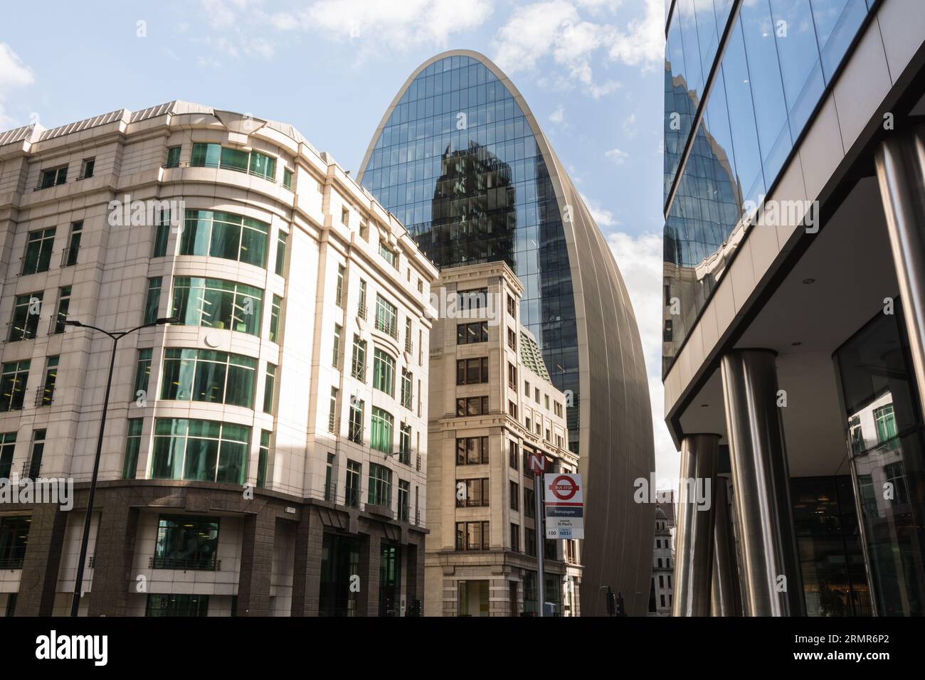 Foggo Associates' The Can of Ham skyscraper building, St Mary Axe, City ...