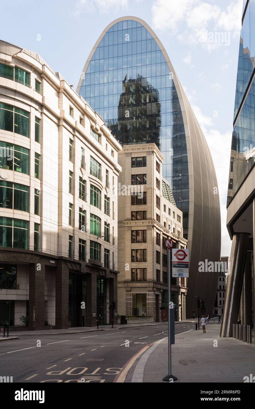 Foggo Associates' The Can of Ham skyscraper building, St Mary Axe, City ...