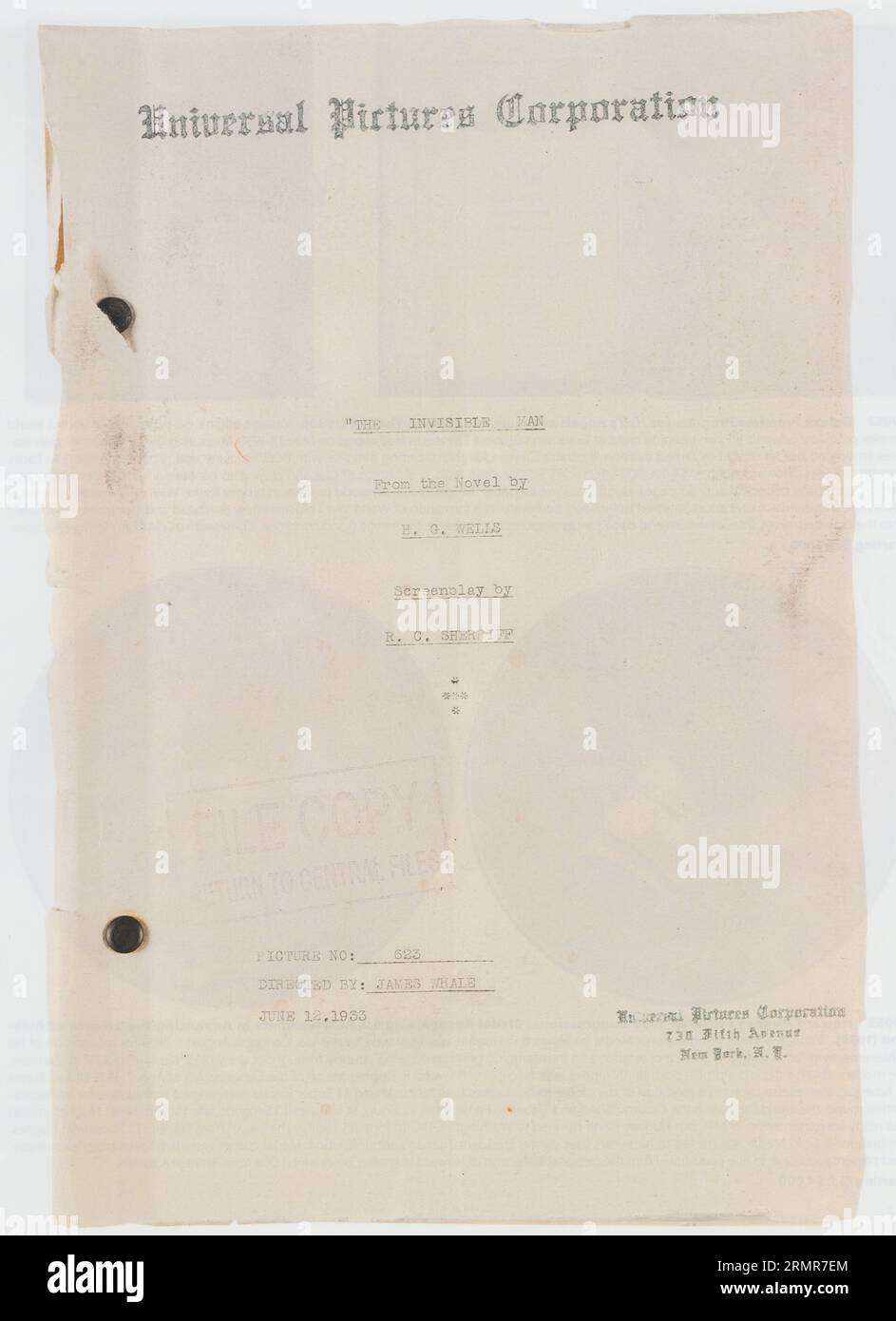 The invisible man and 1933 hi-res stock photography and images - Alamy