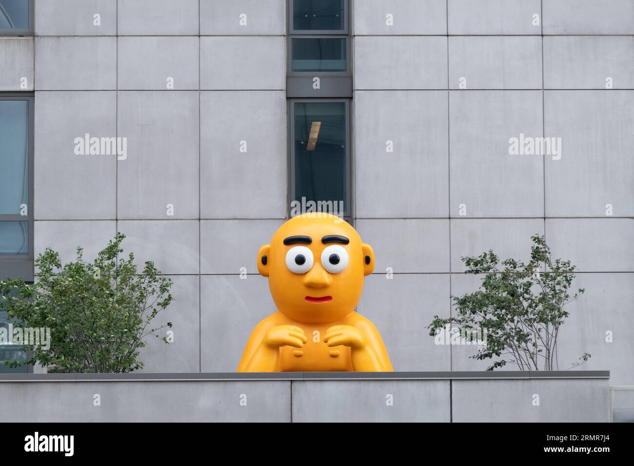 New York City, USA - August 05, 2023: The Creature Danny Cole High Line ...