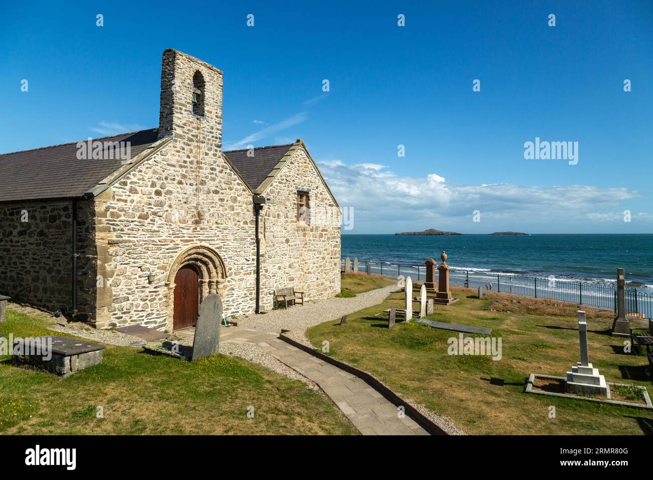 St Hywyn Church, Aberdaron, Gwynedd, Wales Stock Photo - Alamy