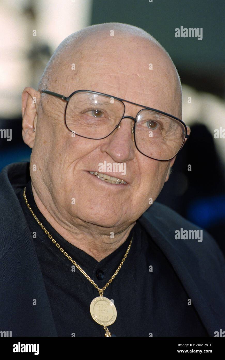 LOS ANGELES, CA. April 13, 1997: Actor Rod Steiger at Walk of Fame star ...
