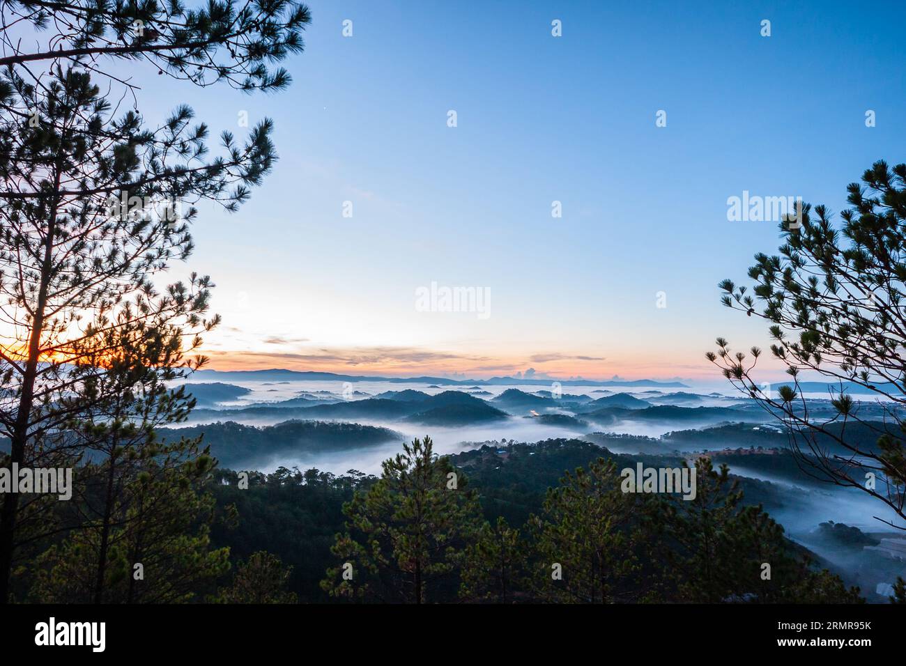 Da Lat landscape, Da Lat landscape, Vietnamese landscape, morning, Da ...
