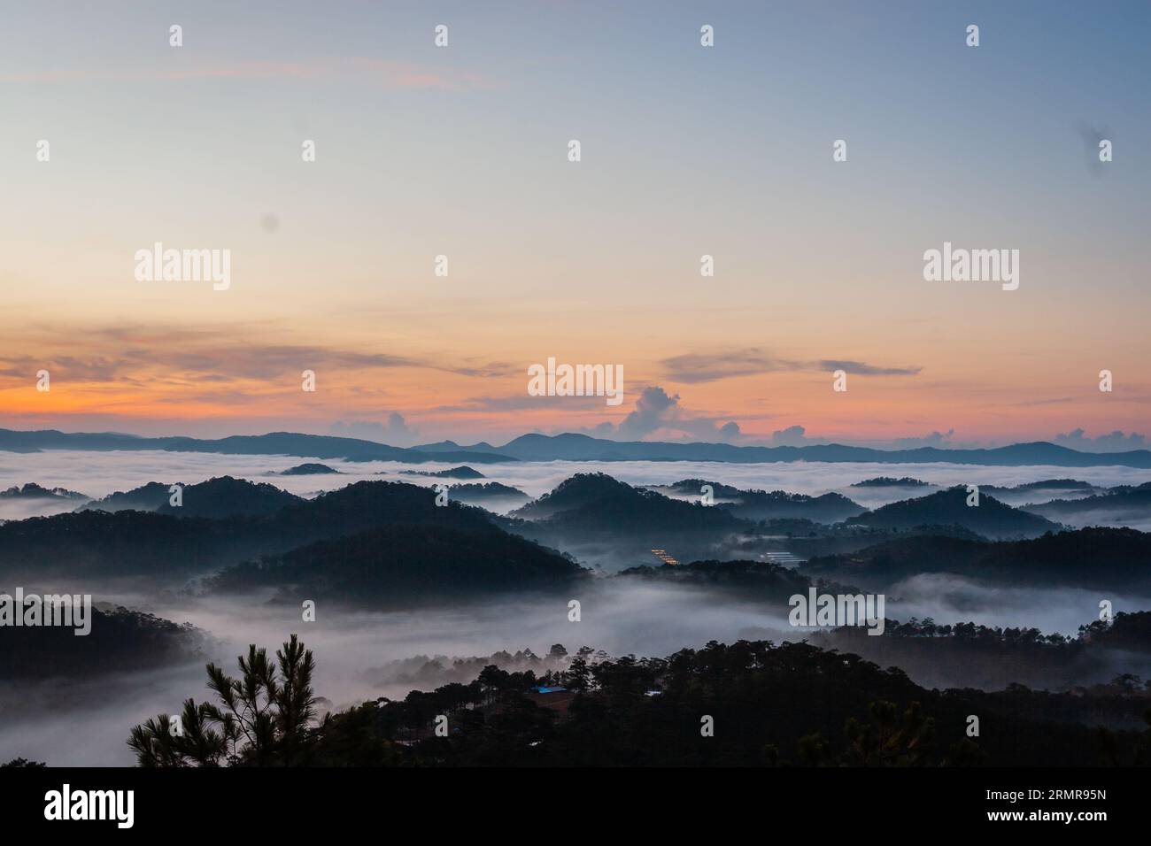 Da Lat landscape, Da Lat landscape, Vietnamese landscape, morning, Da ...