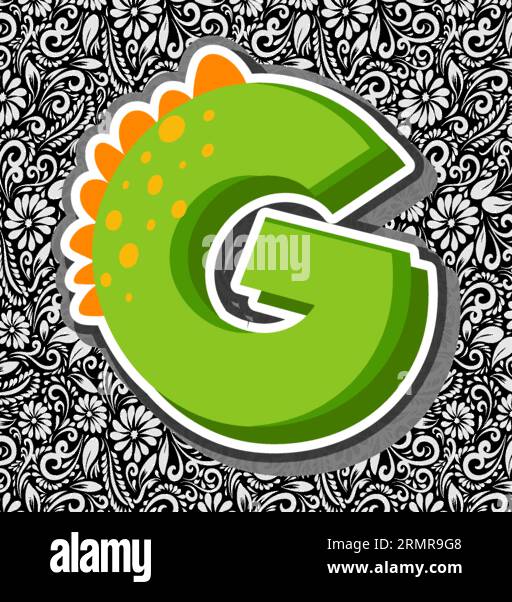 Alphabet Letter G, Alphabet Letter Design, Alphabet Letter illustration ...