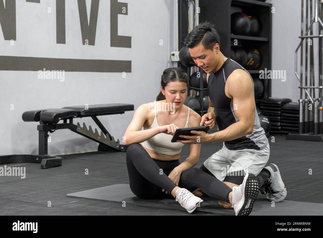 In the pursuit of wellness, a dedicated man and woman push their limits ...