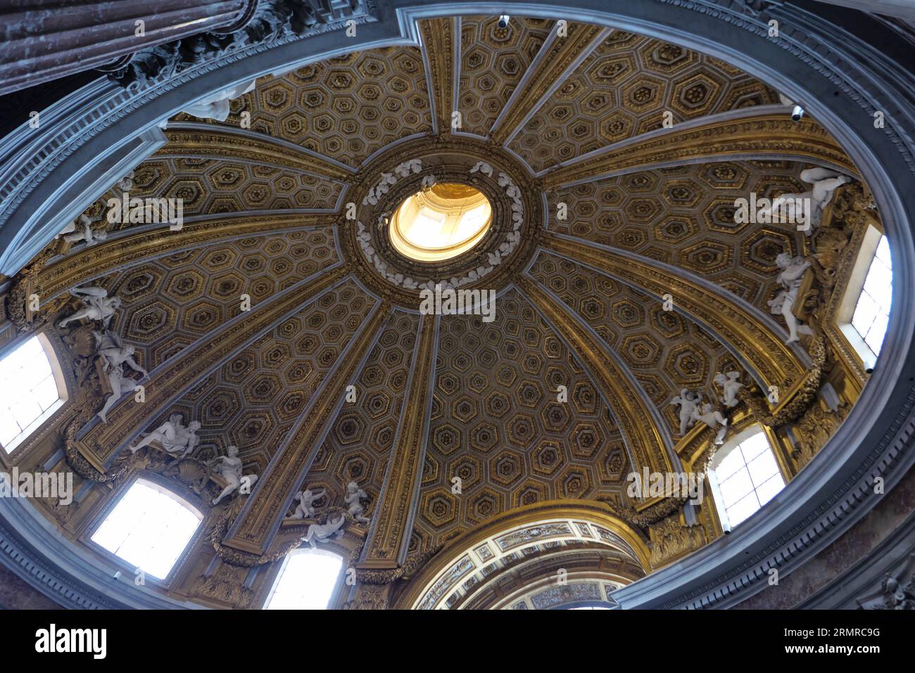THE DOME OF THE CHURCH OF SANT ANDREA AL QUIRINALE Stock Photo - Alamy