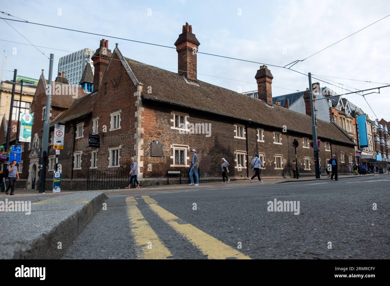 CROYDON, LONDON- AUGUST 29, 2023 Hospital of the Holy Trinity building ...