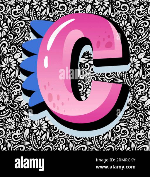 Alphabet Letter C, Alphabet Letter Design, Alphabet Letter illustration ...