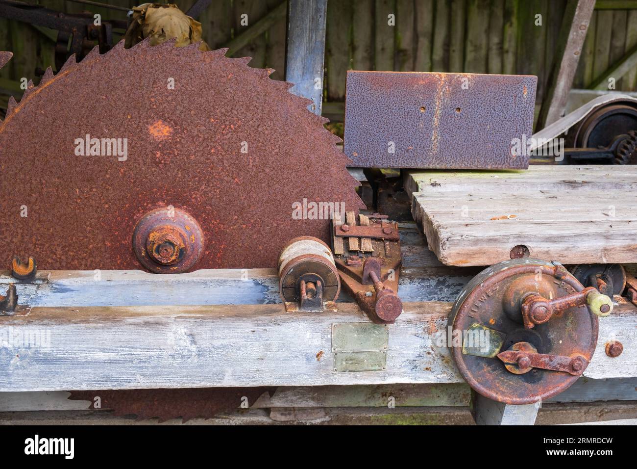 Sawmill interior hi-res stock photography and images - Alamy