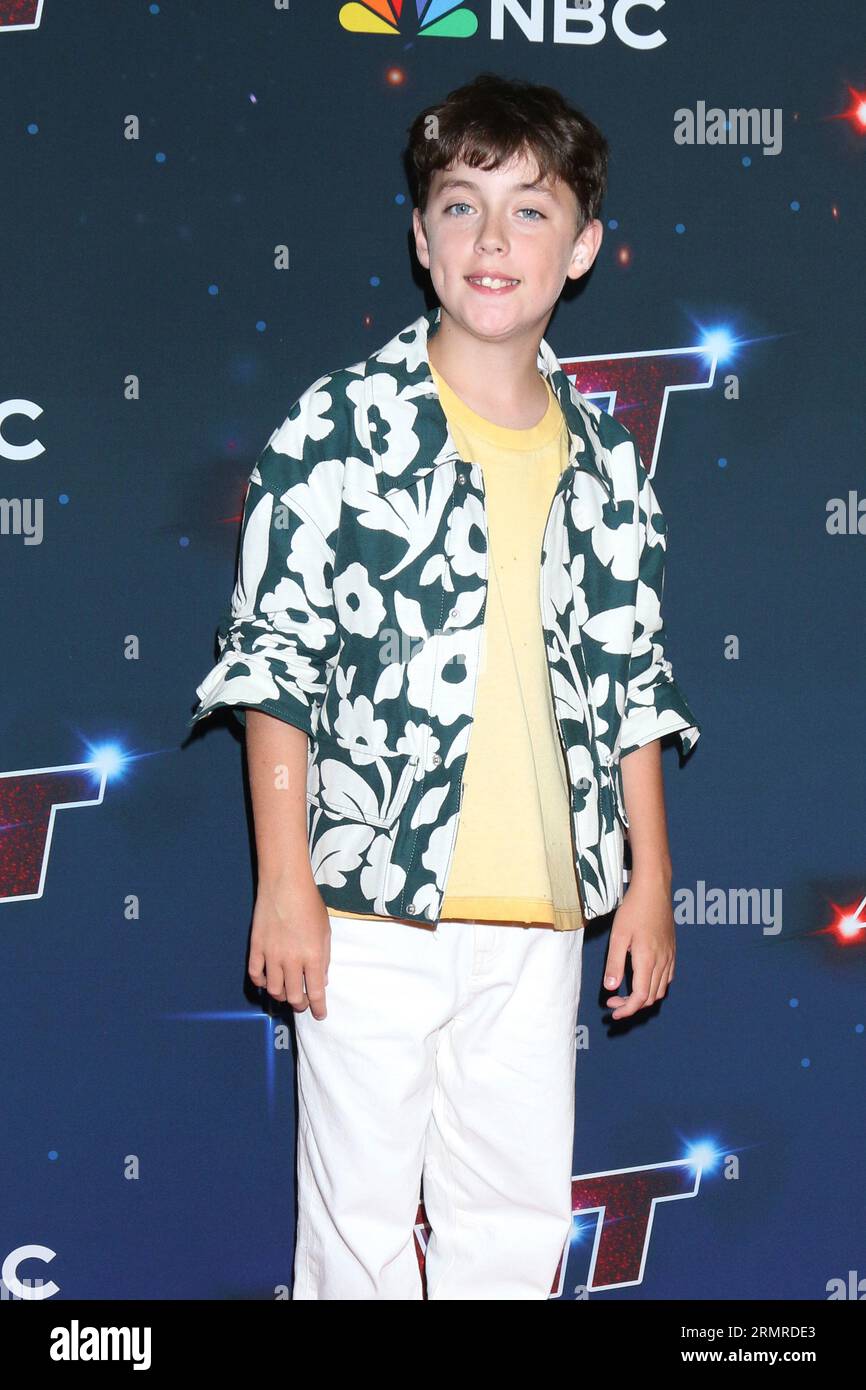 Pasadena, USA. 29th Aug, 2023. LOS ANGELES - AUG 29: Alfie Andrew at the America's Got Talent ...