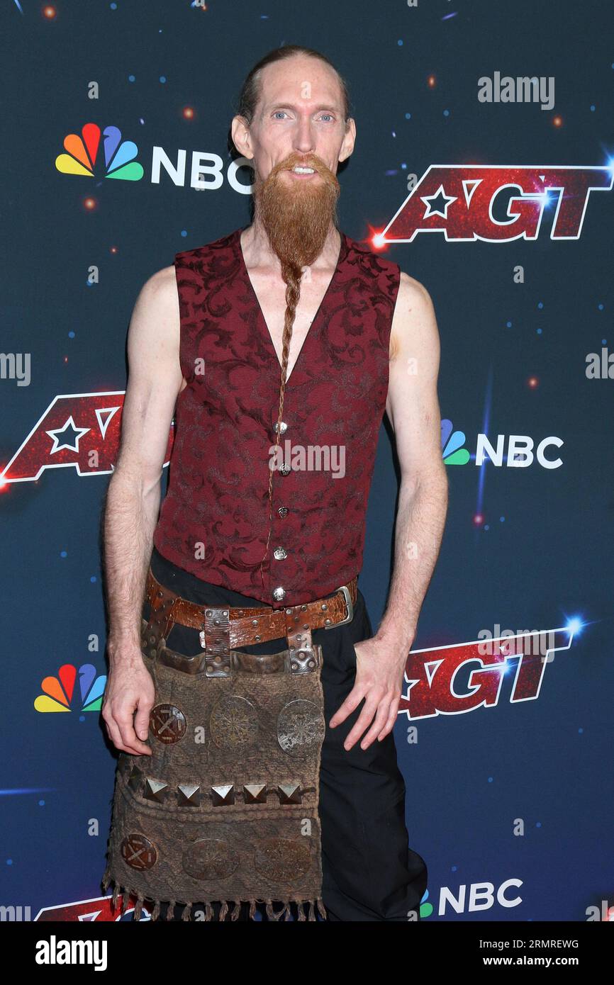 LOS ANGELES - AUG 29: Andrew Stanton at the America's Got Talent Season 18 Live Show Red Carpet ...