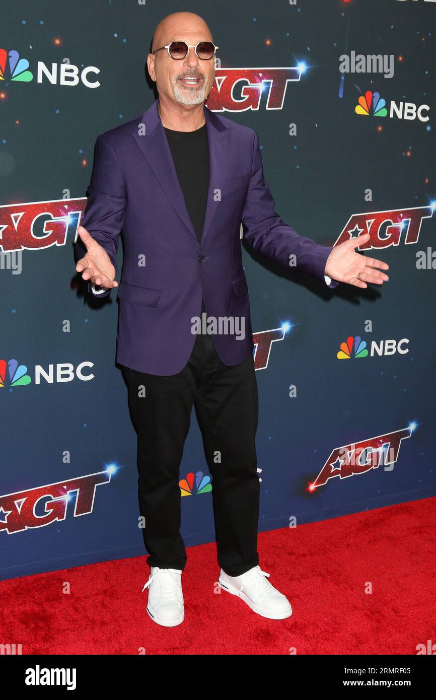 LOS ANGELES - AUG 29: Howie Mandel at the America's Got Talent Season 18 Live Show Red Carpet at ...