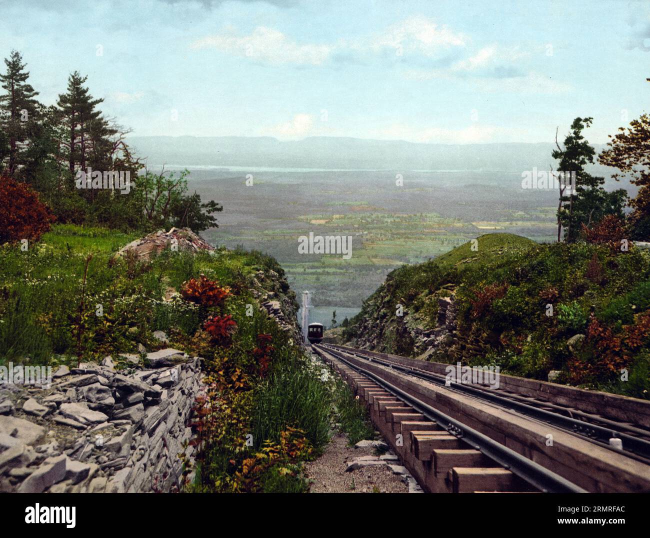 Otis Elevating Railway war eine Schmalspur-Seilbahn, die zum Catskill ...