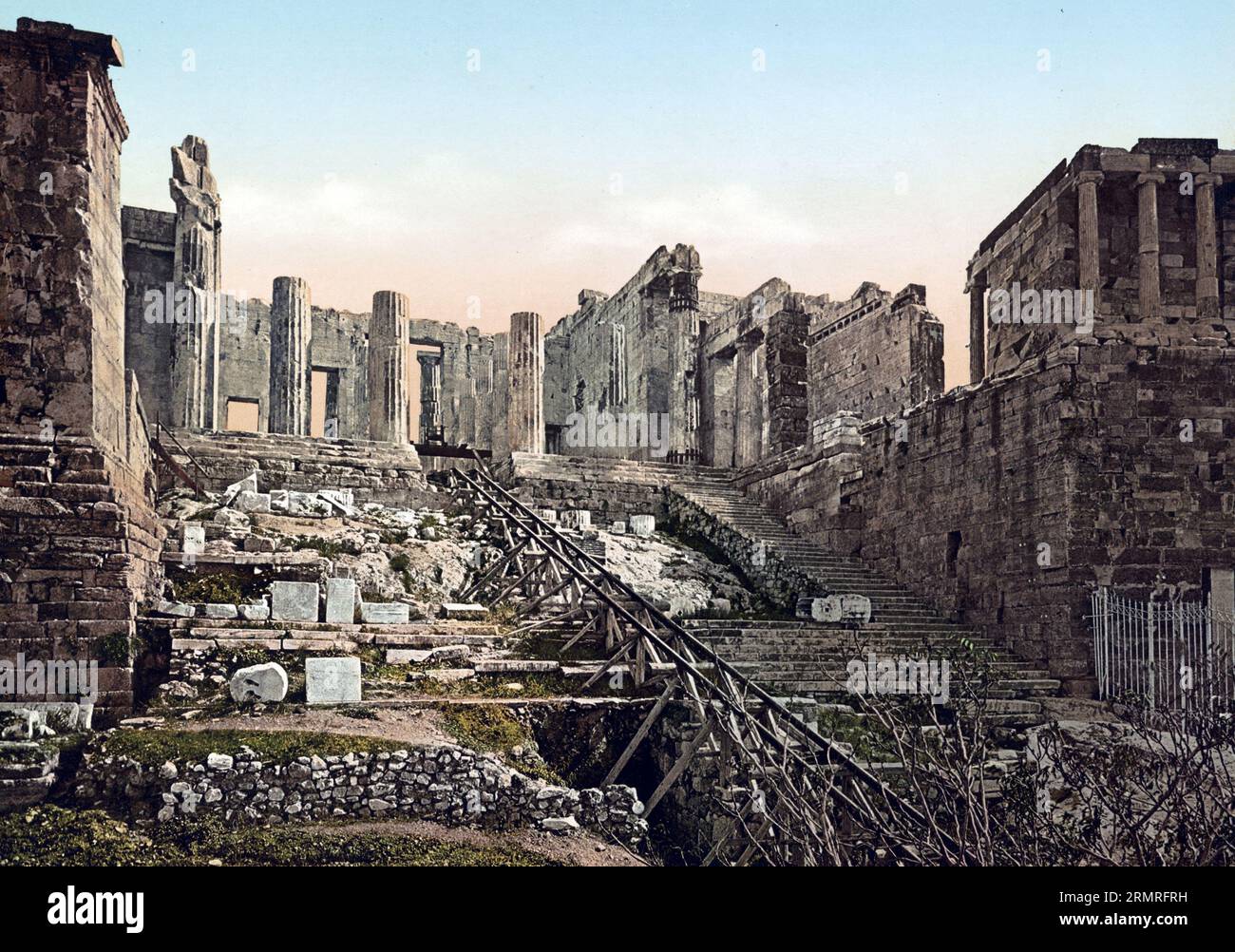Propylaia drawing hi-res stock photography and images - Alamy