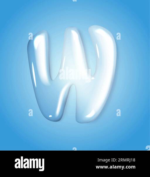 Alphabet Letter W, Alphabet Letter Design, Alphabet Letter illustration ...
