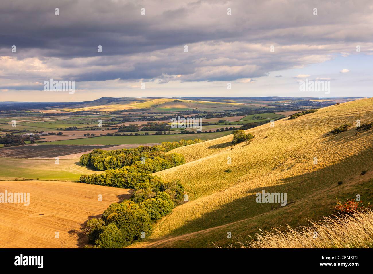 The wonderful views over the east Sussex countryside and the south ...
