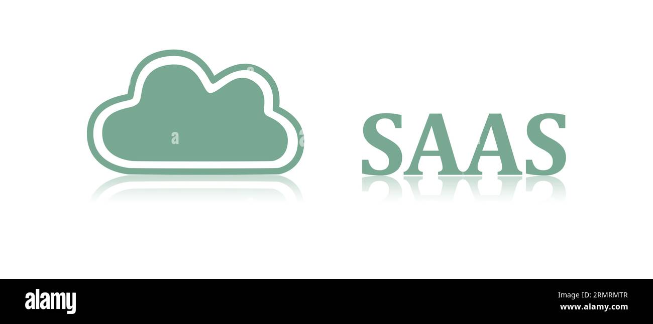 Software as a service saas Cut Out Stock Images & Pictures - Alamy