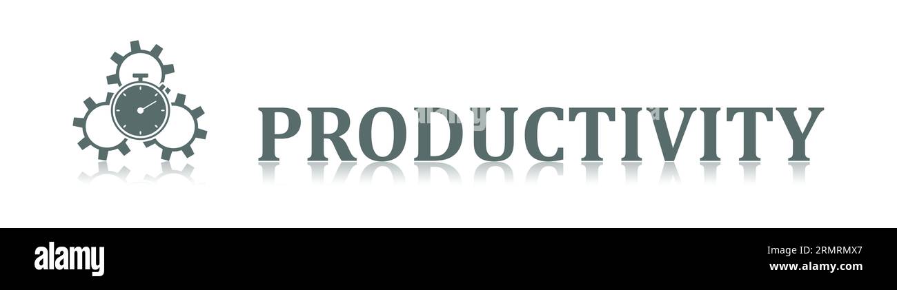 Illustration of a productivity concept Stock Photo - Alamy