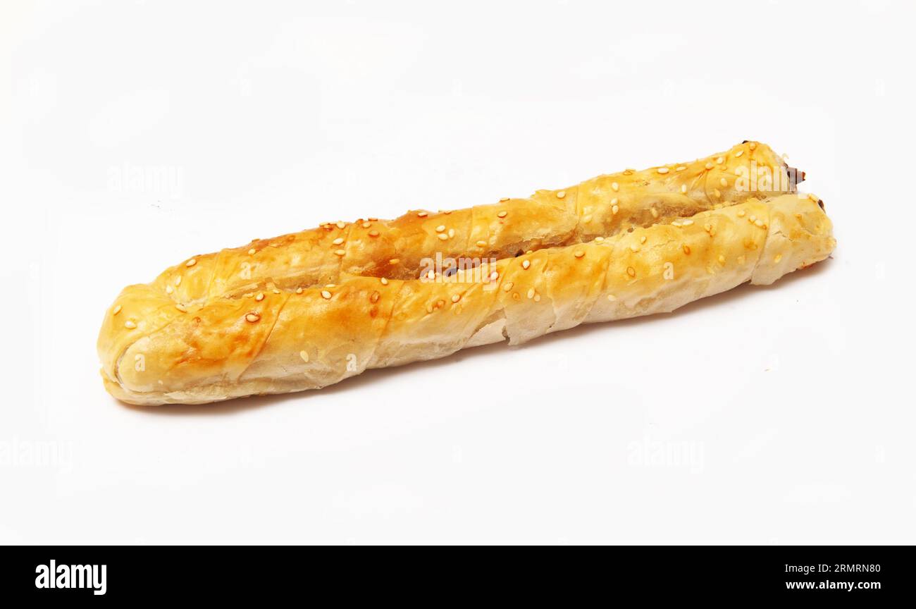 Rollini, vertuta delicious pastries white background Stock Photo - Alamy