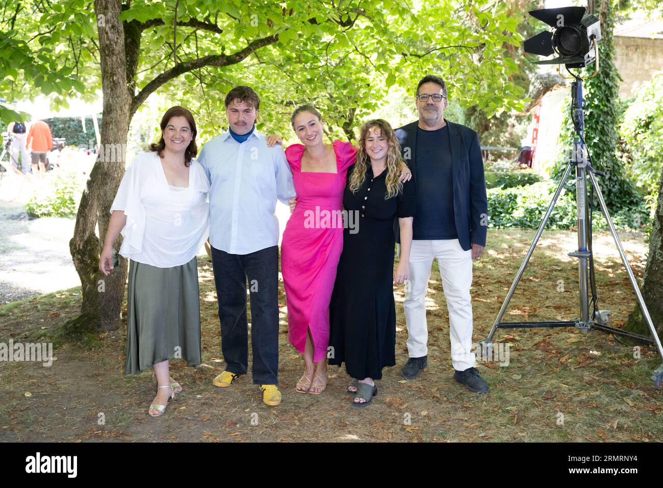 Angouleme, France. 26th Aug, 2023. Inken Mieze, Leo Mercier, Jeanne ...