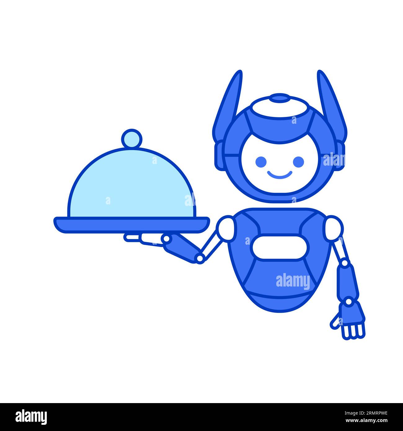 Restaurant serving robot hi-res stock photography and images - Alamy