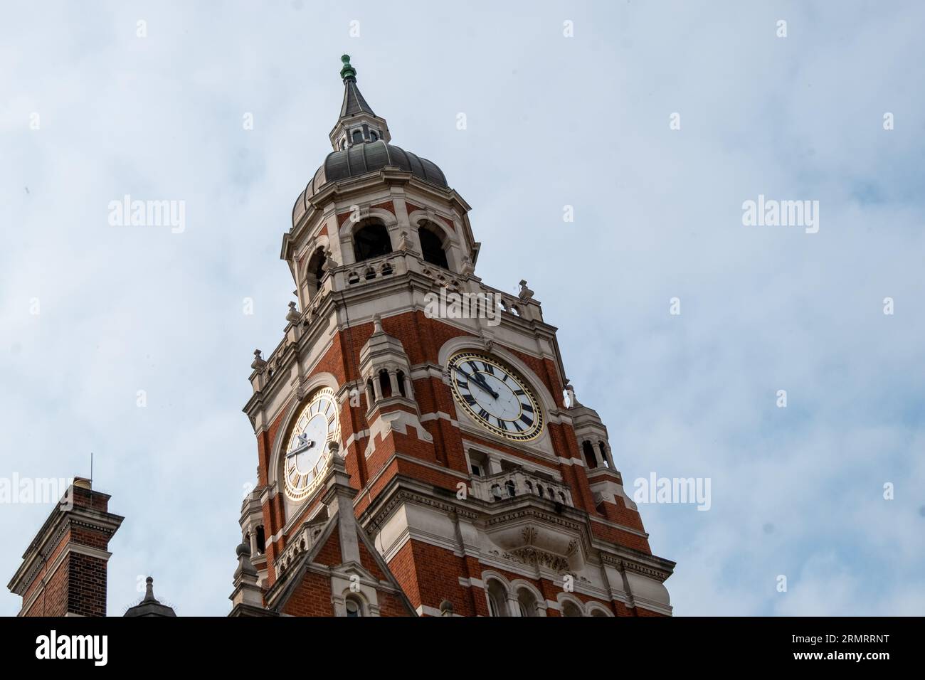 CROYDON, LONDON- AUGUST 29, 2023: Croydon Town Hall- council building ...