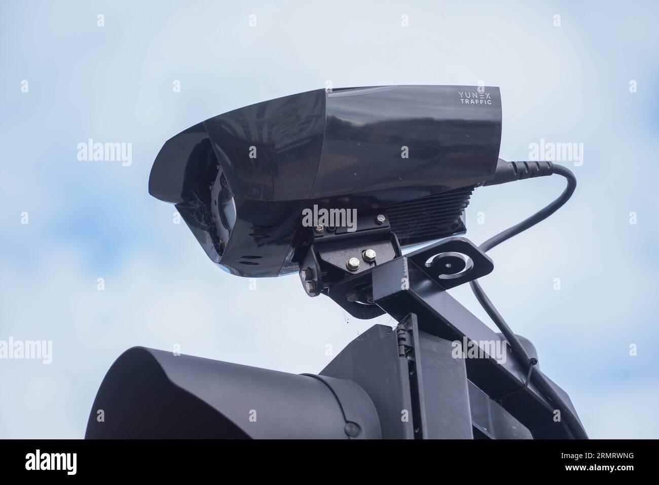 Wimbledon London UK. 30 August 2023 .Ulez cameras are installed at ...