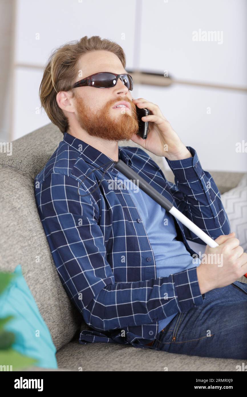 Blind assistant hi-res stock photography and images - Alamy