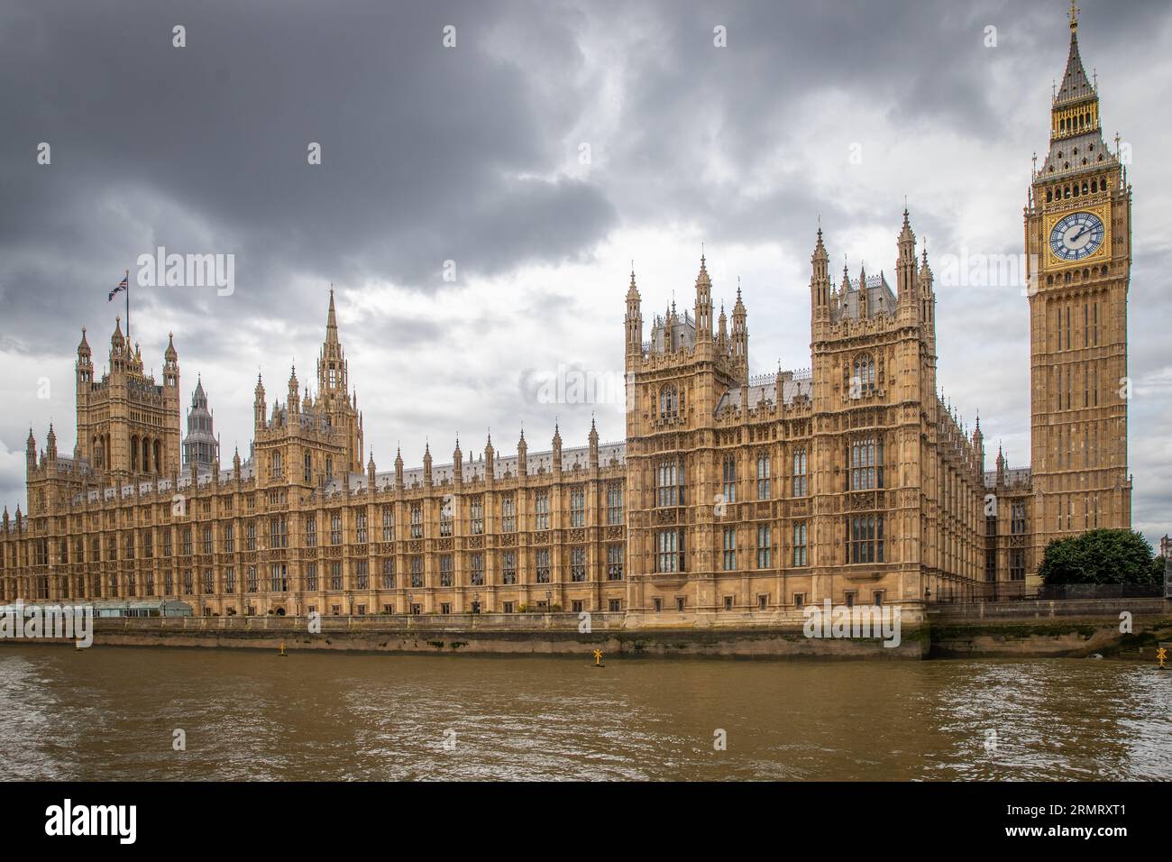 view of the Palace of Westminster and the Elizabeth Tower (Big Ben ...