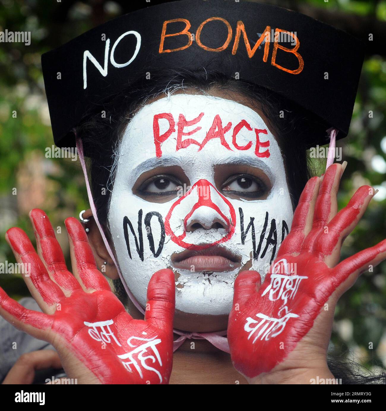 Peace Sign Face Paint