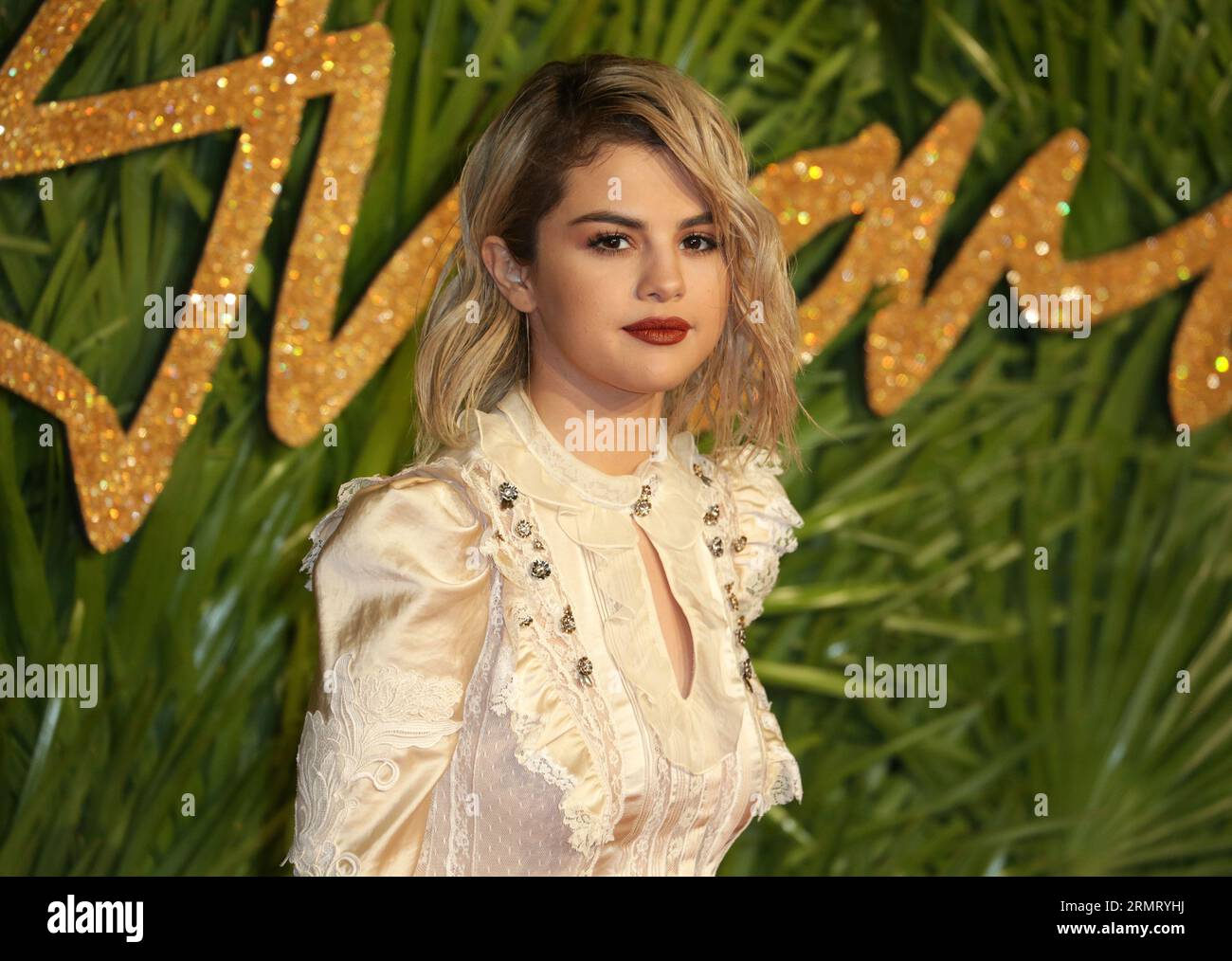 Selena Gomez attends The Fashion Awards 2017 at Royal Albert Hall in ...