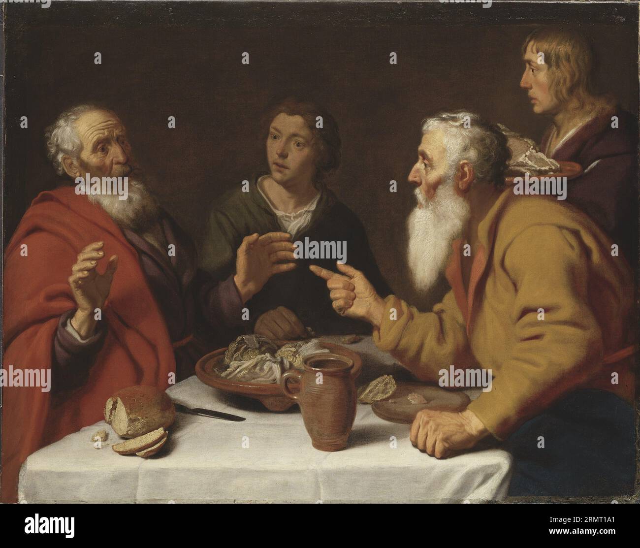 The Disobedient Prophet 1620s by Lambert Jacobsz Stock Photo - Alamy