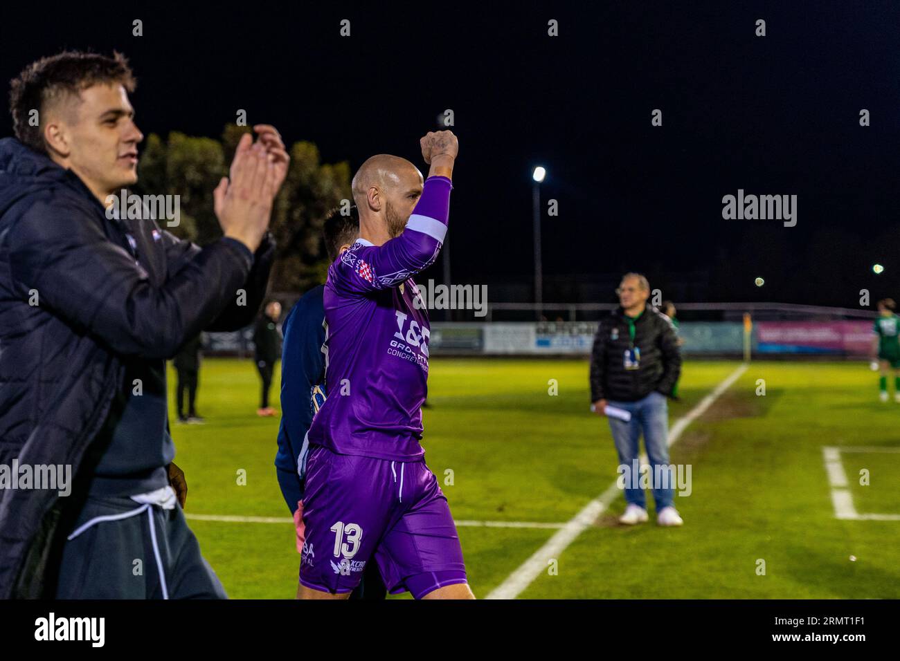 Sunshine North, Australia. 29 August, 2023. Melbourne Knights ...