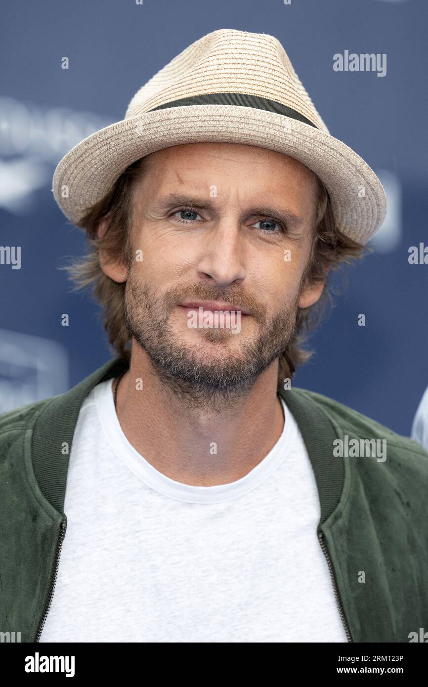 Angouleme, France. 26th Aug, 2023. Philippe Lacheau attends the 3 jours ...