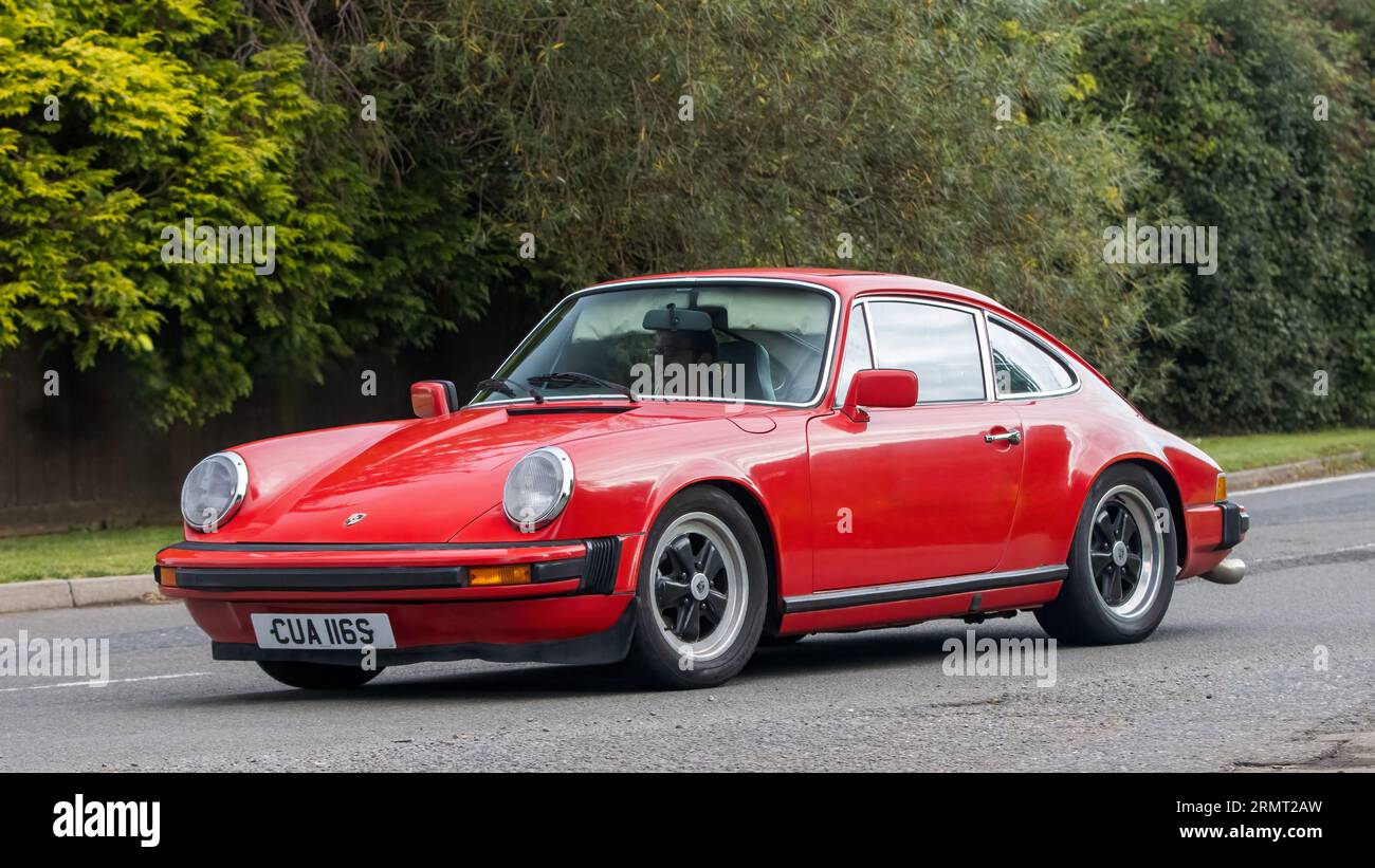Whittlebury,Northants,UK -Aug 27th 2023: 1978 red Porsche 911 car ...