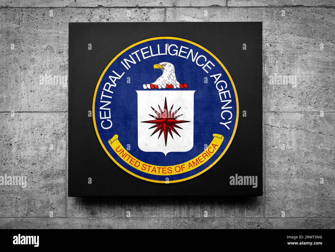 Office seal of the Central Intelligence Agency CIA Stock Photo - Alamy