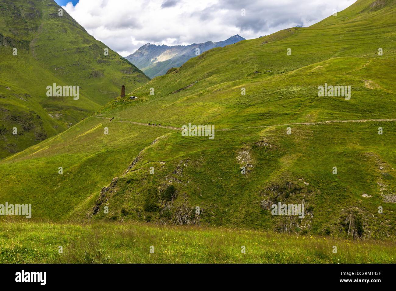 Fortified towers have marked the northern border of Georgia since ...