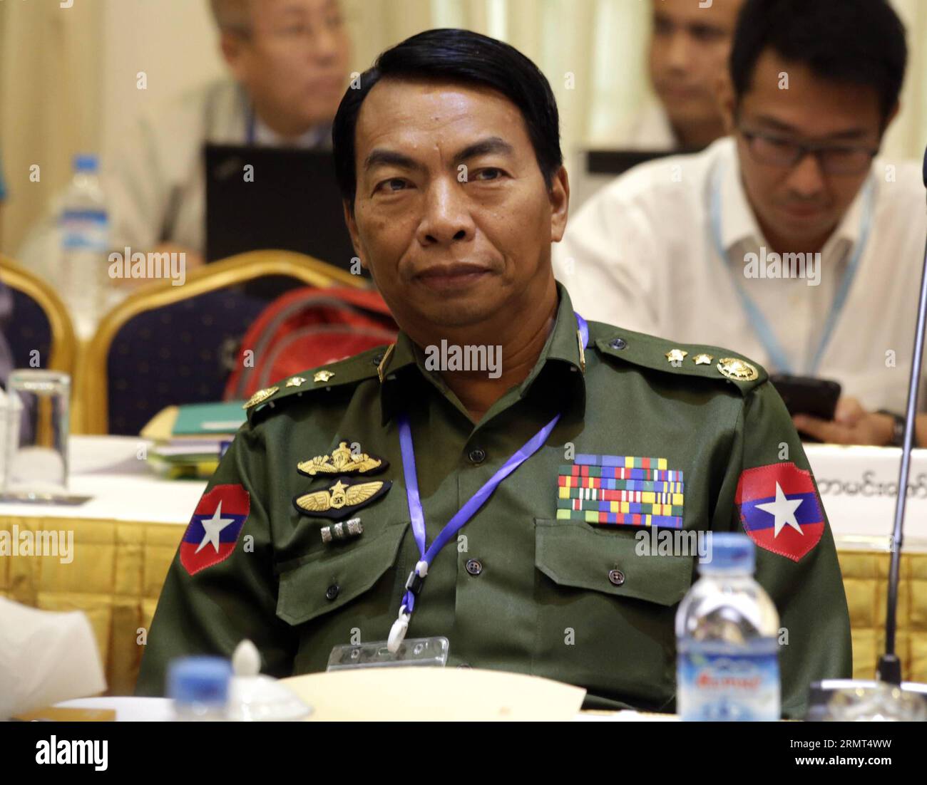Myanmar lieutenant general hi-res stock photography and images - Alamy