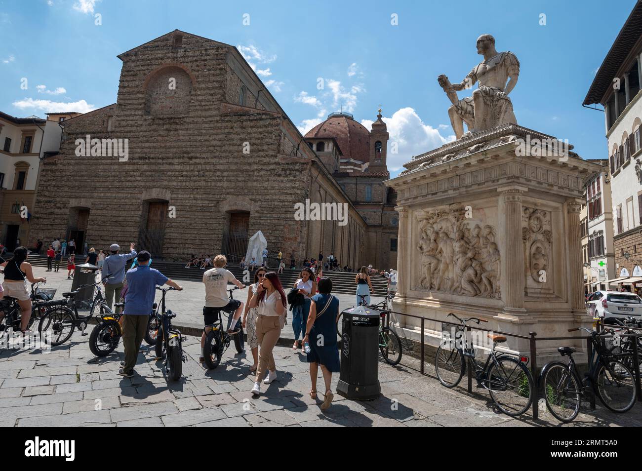 The monument of Ludovico di Giovanni de Medici, known as Giovanni dalle ...