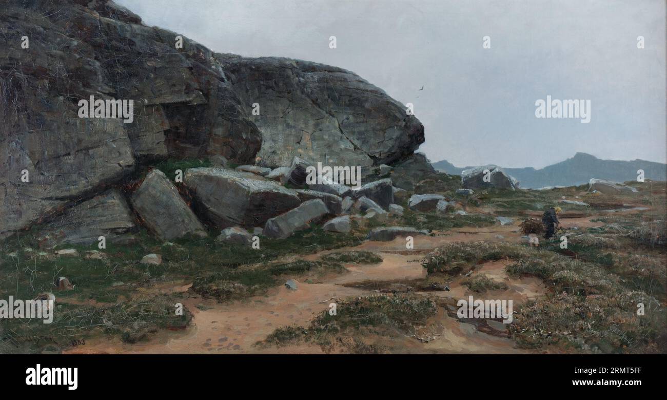 From Ogna 1883 by Nicolai Ulfsten Stock Photo - Alamy