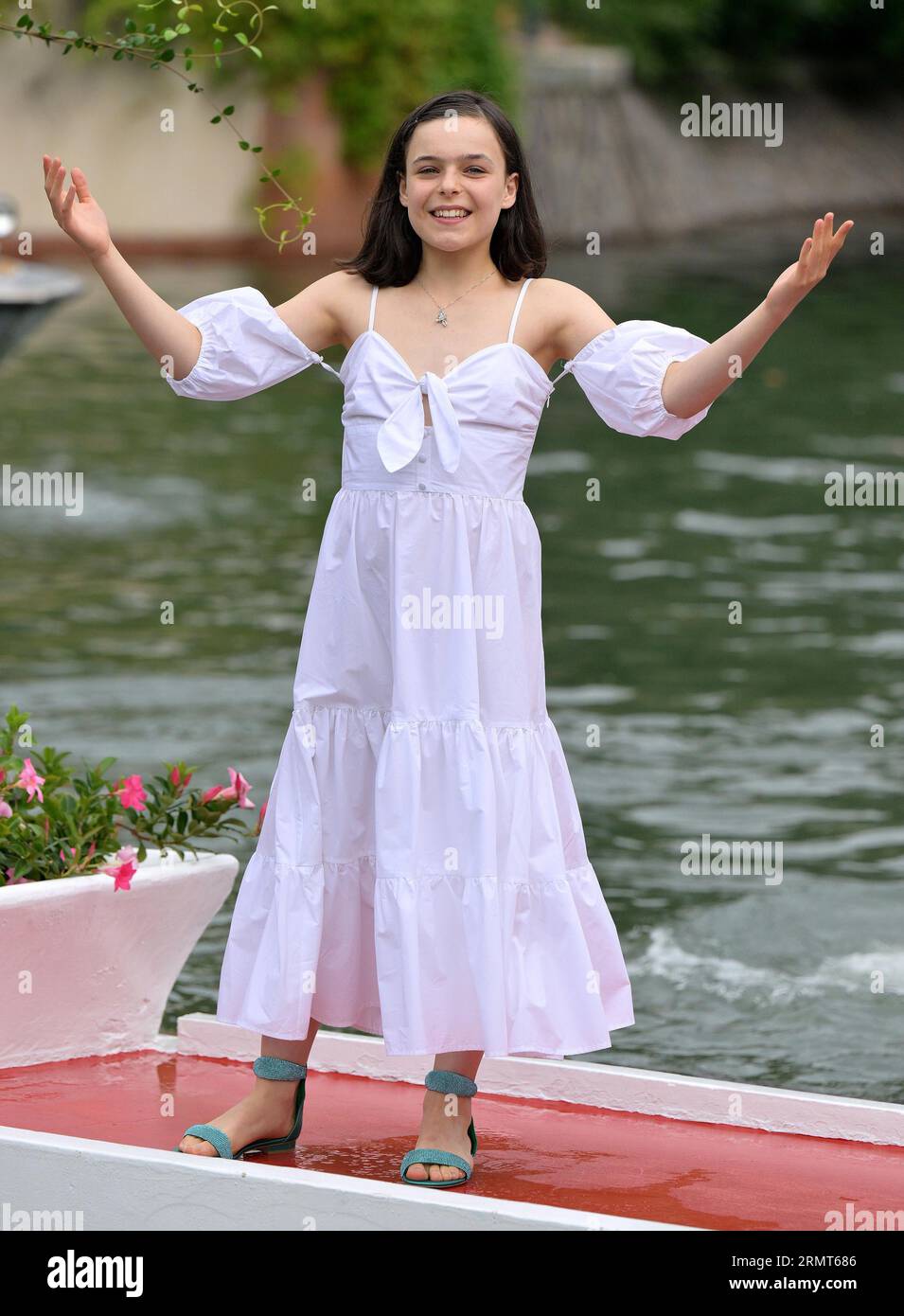 August 30, 2023, VENICE, ITALY: Italian actor Sara Ciocca arrives at ...