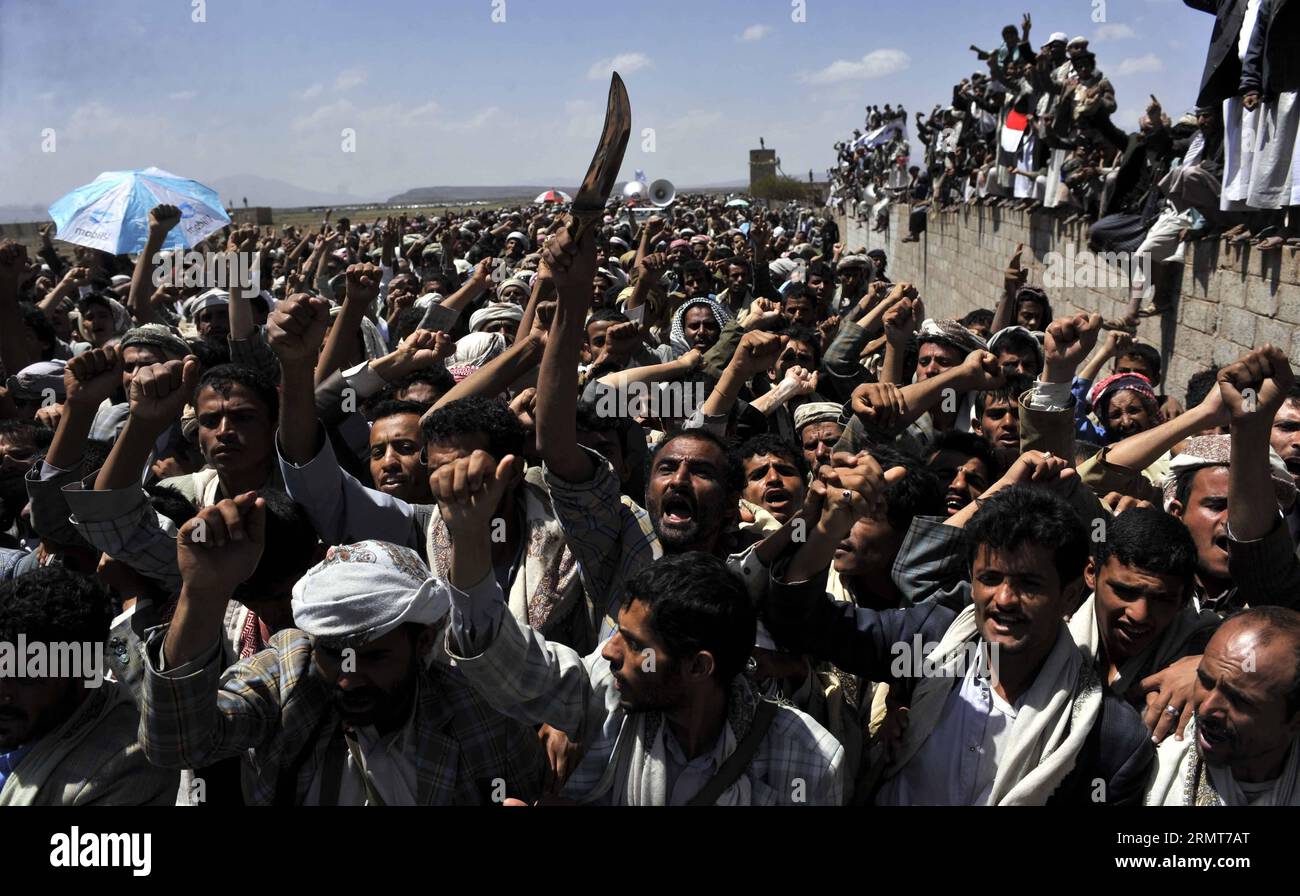 Houthi fighters and hi-res stock photography and images - Alamy