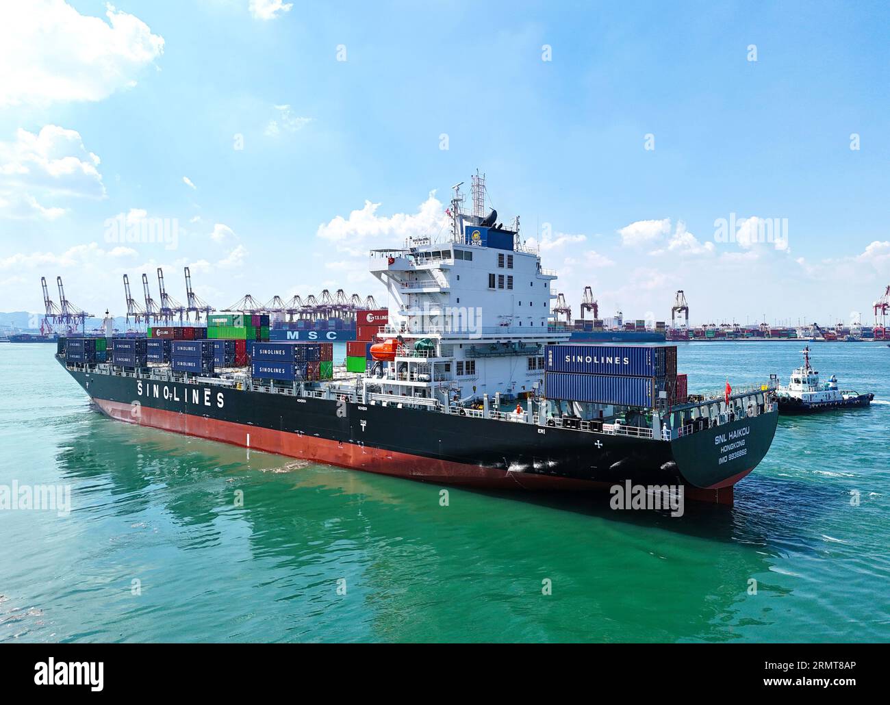 Qingdao, China. 30th Aug, 2023. QINGDAO, CHINA - AUGUST 30, 2023 - The ...